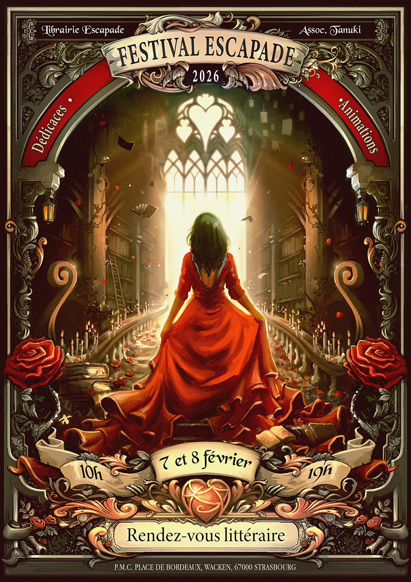 Festival Escapade – Salon du livre de Strasbourg 100% romance